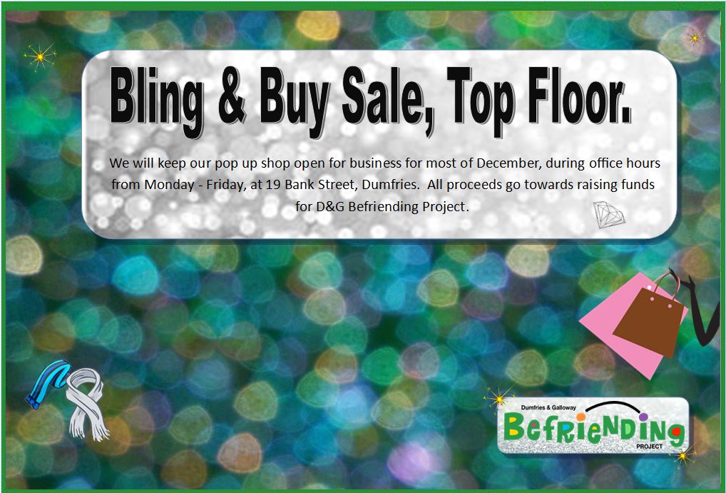 'Bling & Buy' Sale - Dumfries & Galloway Befriending Project